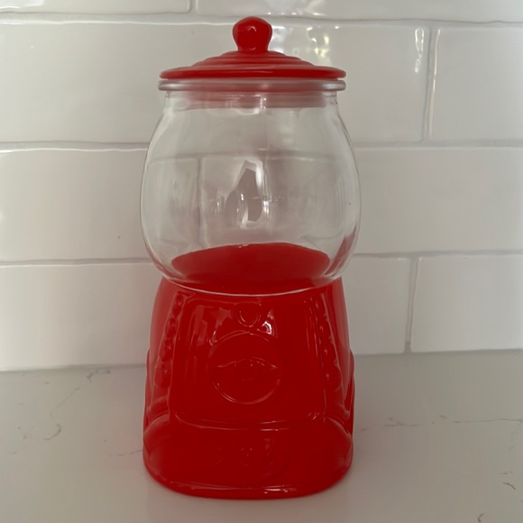 Target | Other | Target Bullseye Red Gumballglass Jar New | Poshmark